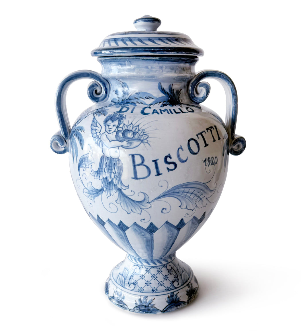 Biscotti Cookie Jars from Italy | Italian Ceramic Biscotti Jars ...