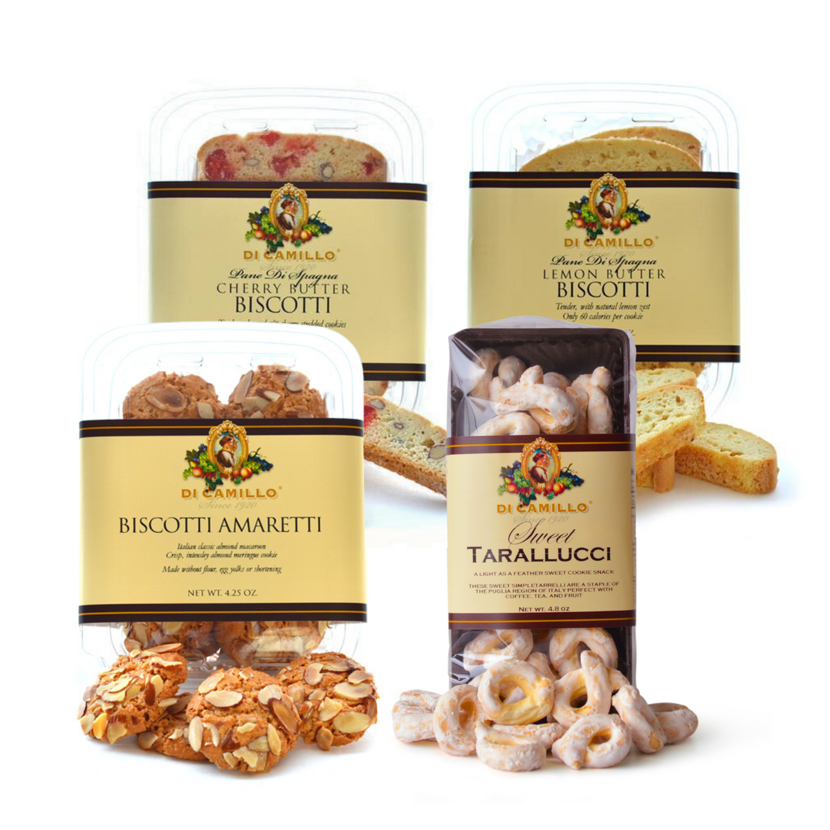 Italian Summer Sampler with Assorted Biscotti Cookies – DiCamillo Bakery