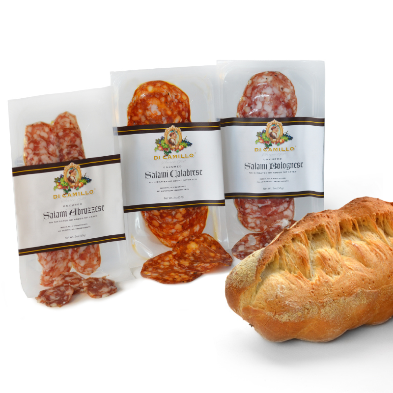 SALAMI TRIO WITH FREE LOAF OF BREAD – DiCamillo Bakery