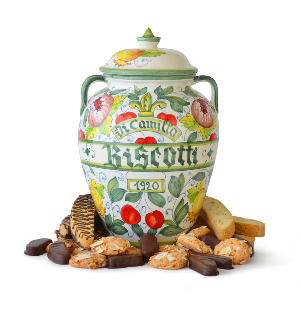 Collectible Italian Ceramic Biscotti Cookie Jars from Italy – DiCamillo ...