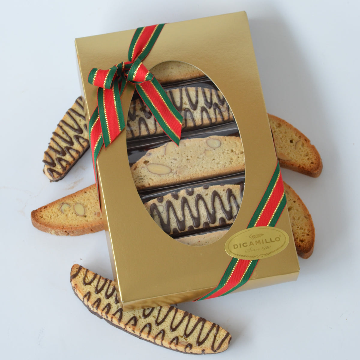 GOLD BISCOTTI WINDOW BOX – DiCamillo Bakery