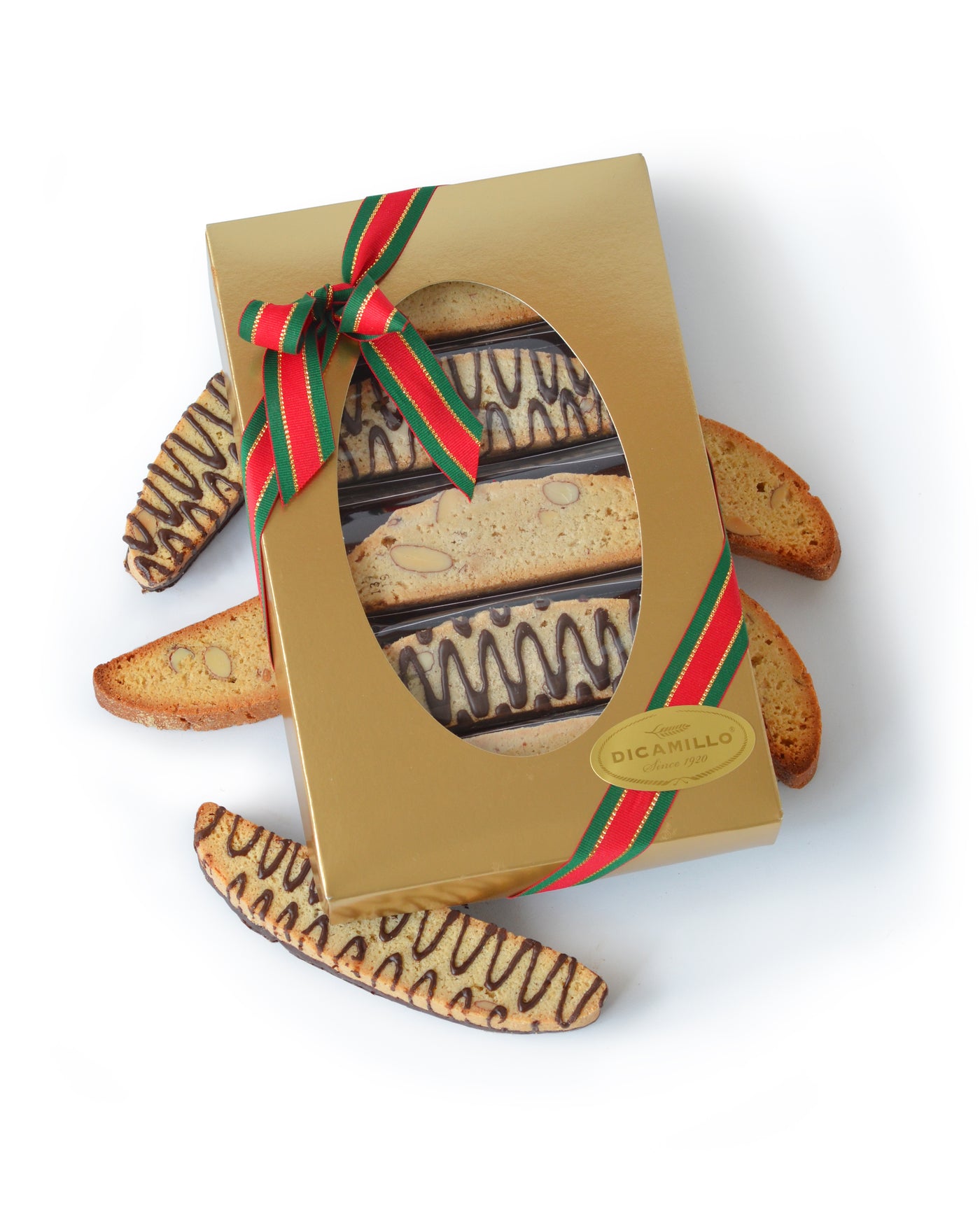 GOLD BISCOTTI WINDOW BOX – DiCamillo Bakery