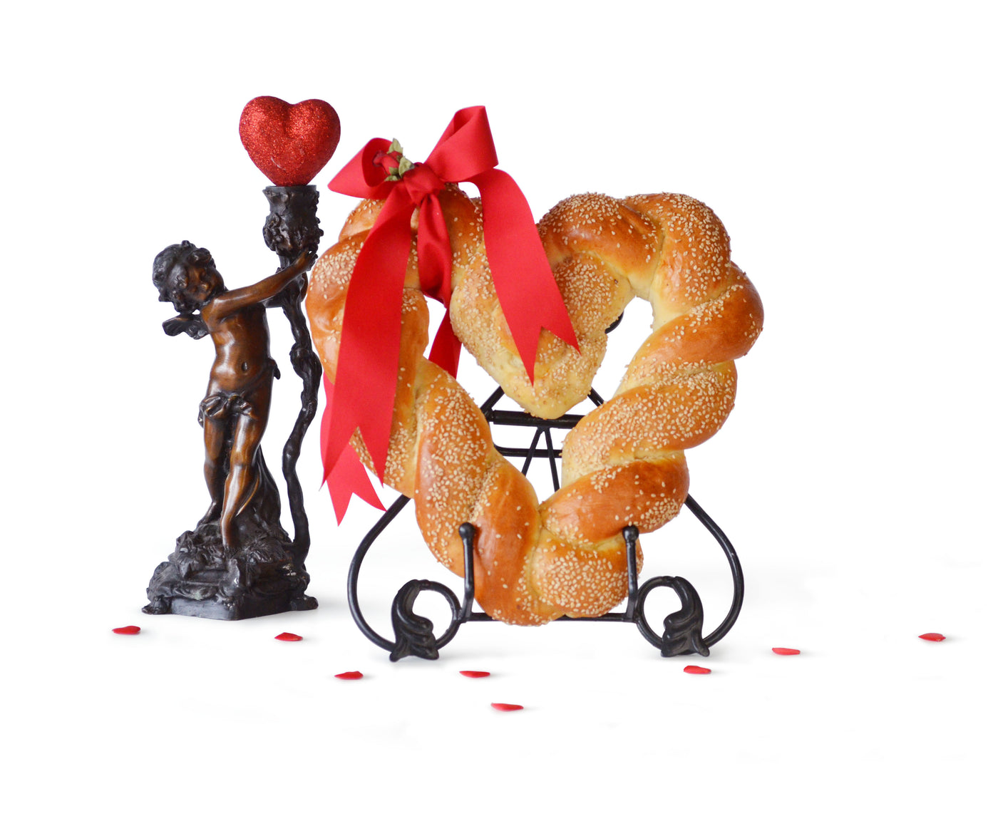 Heart Italian Bread for Valentine's Day | DiCamillo Bakery