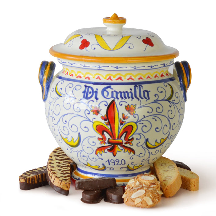 Collectible Italian Ceramic Biscotti Cookie Jars from Italy – DiCamillo ...