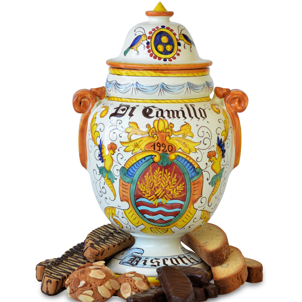 Collectible Italian Ceramic Biscotti Cookie Jars from Italy – DiCamillo ...