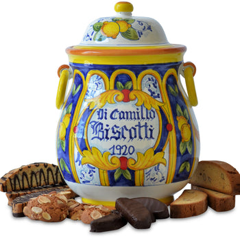 Collectible Italian Ceramic Biscotti Cookie Jars from Italy – DiCamillo ...