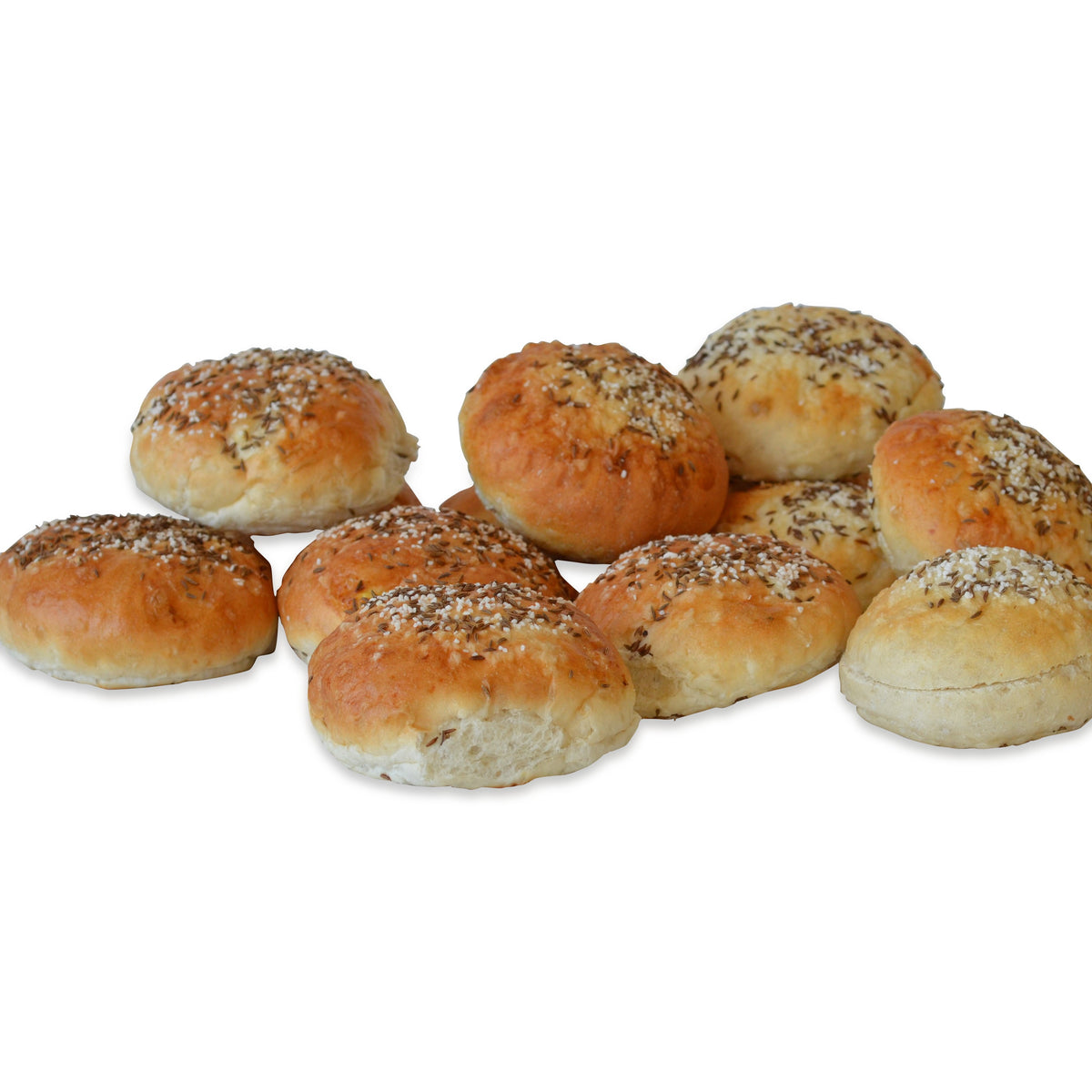 Kummelweck Rolls for Sale - 2 Dozen | Weck Buns – DiCamillo Bakery