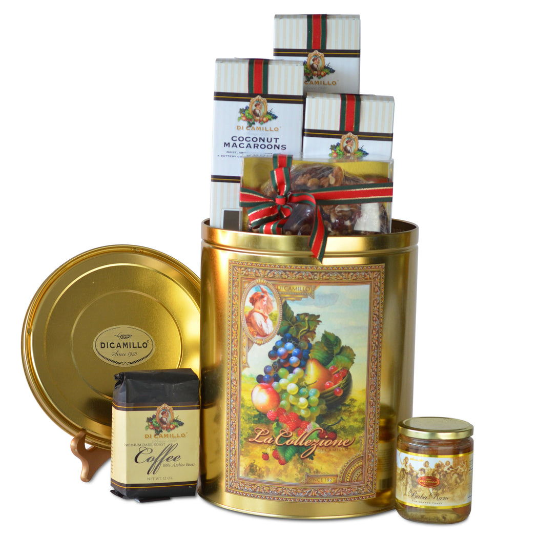 Italian Cookie Tins for Sale | Metal Cookie Tin Gifts – DiCamillo Bakery
